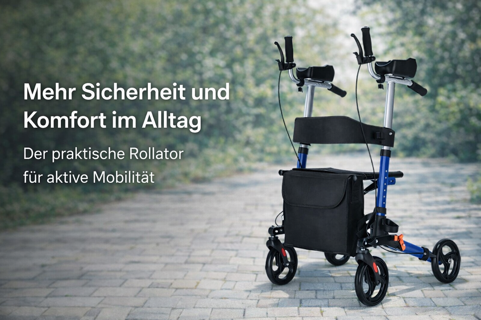 More safety and comfort in daily life – the practical rollator for act ...